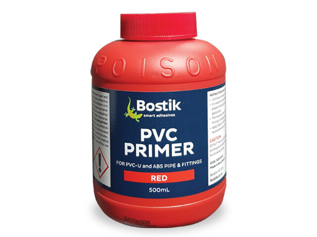 PVC Primer | Red Primer | Bostik | Bostik New Zealand